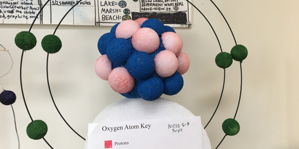 Oxygen Atom Model Project Oxygen Atom Model Project